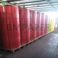 China Uniform Coat Weight Receipt Invoice Paper Jumbo Roll 75gsm Fade Resistant for sale