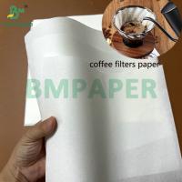 China 70 x 100cm 50gram White Food Grade Coffee Filters Paper For Making Coffee Filters for sale