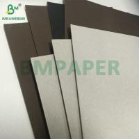 China Stiffness 2mm 2.5mm Green Coated Grey Back Carboard For Making Box for sale