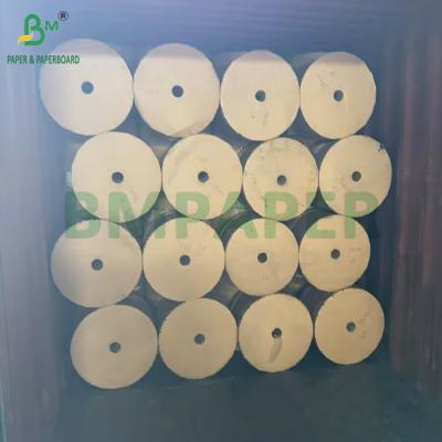 China 30g Double-Sided Gloss Black Paper Roll 370mm 420mm For Fruit Bags Protection for sale