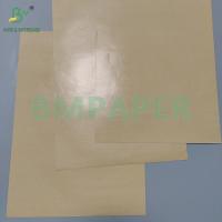 China 10gsm 15gsm Waterproof Food Grade Aqueous Plastic Free Paper Coating Kraft Paper for sale