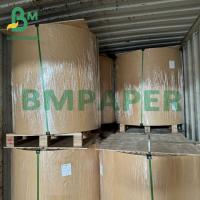 China 48.8gsm 889mm Width Soft Good Whiteness Examination Newsprint Paper Roll for sale