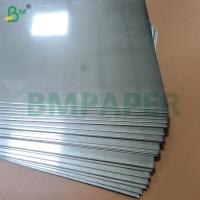 China Silver Metallic Paper Sheet 300gsm Silver Foil Mirror Cardstock For Cardmaking for sale