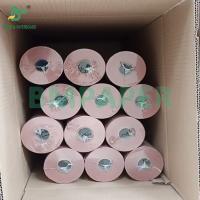 China 66gsm Uncoated Pink Butcher Paper Roll For Wrapping Meat And Bacon for sale