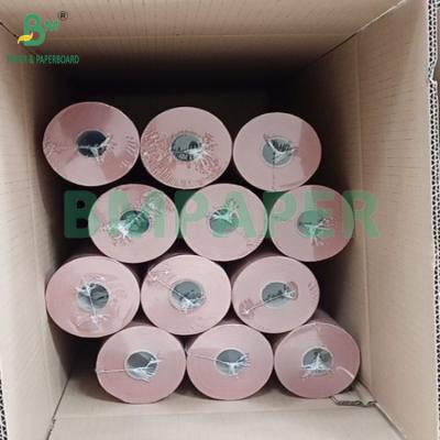China 66gsm Uncoated Pink Butcher Paper Roll For Wrapping Meat And Bacon for sale