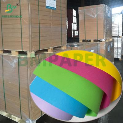 China 150GSM 180GSM 230GSM Both Sided Uncoated Color Bristol Paper for Offset Printing for sale