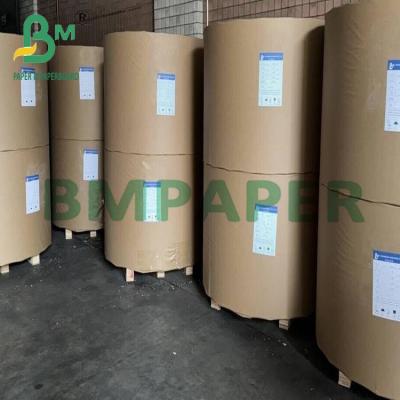 China 50gsm Virgin Fibres Bleached Machine Glazed Kraft Paper For Shopping Bag for sale