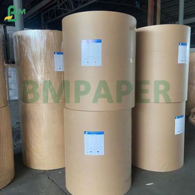 China 50gsm 60gsm 80 x 1100mm Food Grade Stripped Kraft Paper For Food Wrap Bags for sale