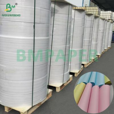 China 55gsm 70gsm Cb Blanco Paper Autocopiativo Carbonless Paper Blue Image for sale