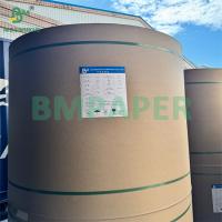 China 60-80gsm One Side Coated Smooth White Wet Strength Paper For Making Beer Label for sale