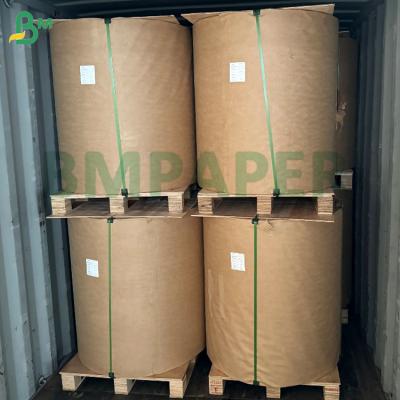 China Non - Stick Greaseproof Kraft Silicone Coated Paper 45gsm 50gsm For Pallet Liner Barbecue for sale