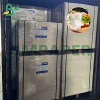 China Grade 7 Bleached Compostable Grease Proof Paper For Fast Food Wrapping for sale