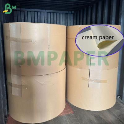 China 75gsm 80gsm Smooth Surface Cream Paper For Notebook Printing 31 X 45inch for sale