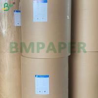 China 70-200Gsm High Strength Brown Kraft Paper Rolls for Shopping Bags for sale