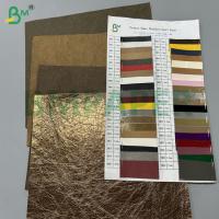 China 0.55mm 0.8mm 150cm Width Color Gold Brown Crumpled Jacron Paper For Women Bags for sale