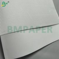 China Single - Face Corrugated Paper White Color For Packaging Cushioning for sale