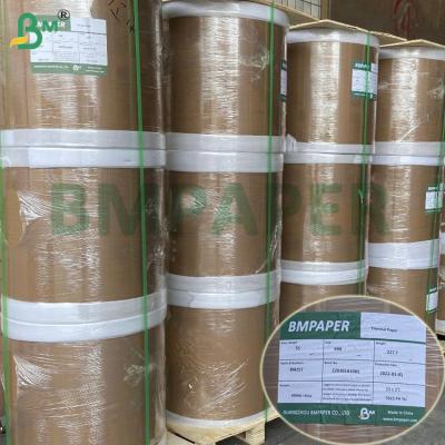 China 70gsm 80gsm Jumbo Roll Thermal Paper For Pos Printer 490mm Smooth Surface for sale