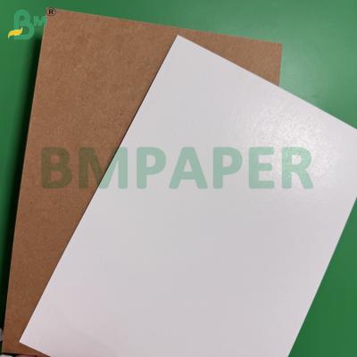 China 460gsm White Coated Board With Brown Kraft Back 35