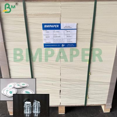 China 110gsm 130gsm Bottle Cap Lining Paper For Beverage Industry Heat Sealing for sale
