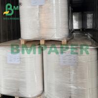 China 28g 33mm Food Grade Kraft Paper Roll For Drink Straw Packaging 6000m for sale