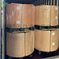 China 75gsm 80gsm Brown Durable Cement Kraft Paper For Package Bags 70cm 80cm for sale