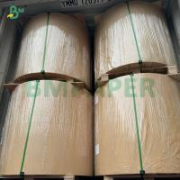 China 65gsm Red Good Tensile Strength Stripped Kraft Paper Sheets for sale