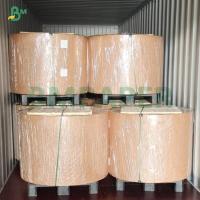 China 50gsm Red One Side Glossy Stripped Kraft Paper for Floral Wrapping for sale