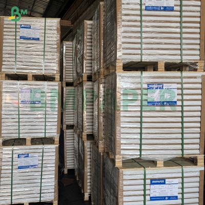China 24 X 36''  300g Smoothness White One Side Coated Triplex Paper For packing for sale