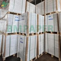 China 80gsm 120gsm Gloss Coated One Side Art Paper For Making Adhesive Label Paper for sale