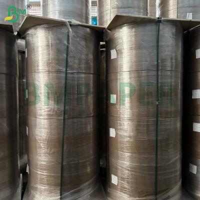 China 55g 65g Thermal Label Sticker Paper Jumbo Roll For POS Machine 795mm x 6000m for sale