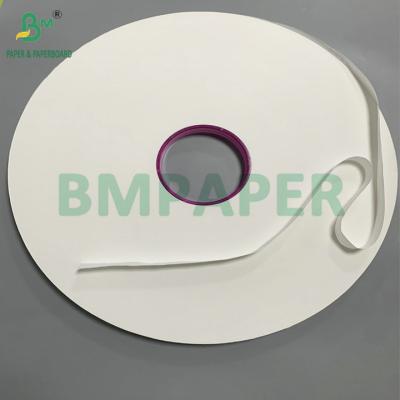 China 25gsm Striped Straw Wrapping Paper 24mm 40mm Customized Size for sale