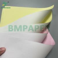 China 70G 80G Carbonless Paper Top Face Colored Back Face White 70cm X 100cm for sale