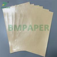 China High Strength Waterproof 55gsm Natural Brown Kraft Paper For Hardware Parts Packaging for sale