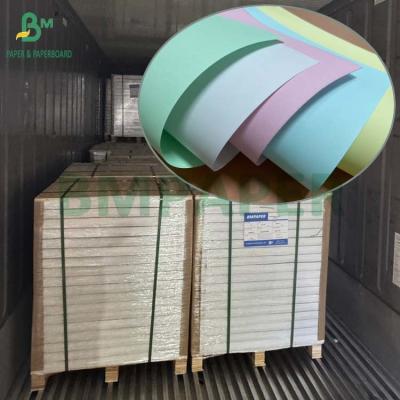 China 80gsm White CB And 56gsm Yellow CF Carbonless NCR Paper Sheet 22”x 34” for sale