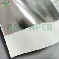China Beer Bottle Label Base Paper One Side Silver & Gold One Side White for sale