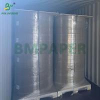 China 60gsm 80gsm Glassine Base Paper Roll for Self Adhesive Label Material for sale