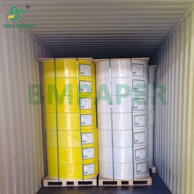 China 58gsm 65gsm NCR Carbonless Paper Jumbo Roll Blue Image for Receipt Book for sale