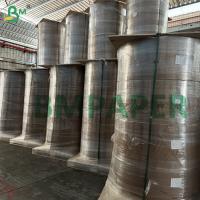 China Black Image Thermal Sensitive Base Paper 48 - 80gsm For Printing for sale