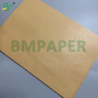 China 80gsm Yellow Striped Kraft Paper For Stand Up Pouches 50 X 70cm Custom Size for sale