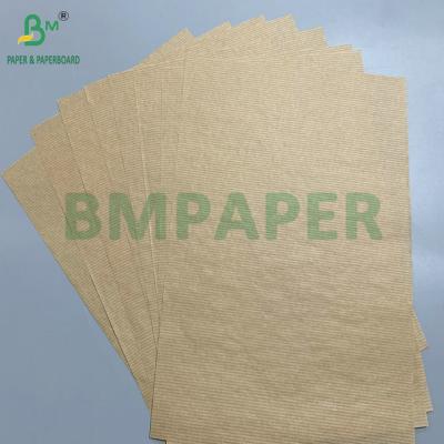 China Premium Natural 50gsm 60gsm Ribbed Kraft Paper for Gift Wrapping and Crafts for sale
