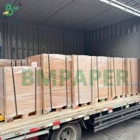 China 60gsm - 100gsm Virgin Brown Kraft Paper for Valve Bags 20kg 25kg for sale