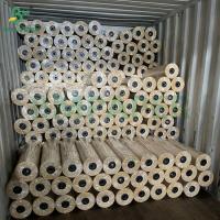China 60gsm Coating MG Ribbed Kraft Paper For Flowers Wrapping 7kg x 75cm roll for sale