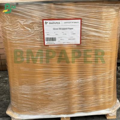 China 50gsm White Glassine Paper Roll For Producing Fried Food Packaging 500mm Wide for sale