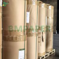 China FDA 60-90g Brown Kraft Paper Rolls For Grain Sack Packaging for sale