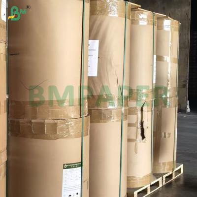 China FDA 60-90g Brown Kraft Paper Rolls For Grain Sack Packaging for sale