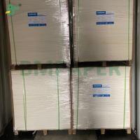 China C1S One Side Glossy Bright White High Stiffness Cover Paper Board Sheets for sale