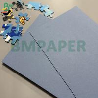 China 1.45mm Blue Paperboard For Making Child-friendly Puzzles 787mm X 1092mm for sale