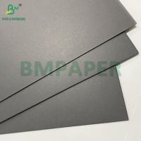 China 800gsm 1200gsm 1600gsm Black Paper Rigid Cardboard 72cm X 102cm for Photo Frame for sale