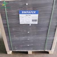China 800gsm 1200gsm 1600gsm Black Paper Rigid Cardboard 72cm X 102cm for Photo Frame for sale