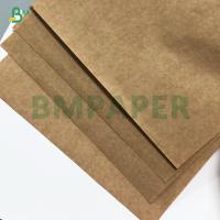 China 85g 45kg Heavy Brown High Tensile Strength Kraft Cement Bag Paper for sale